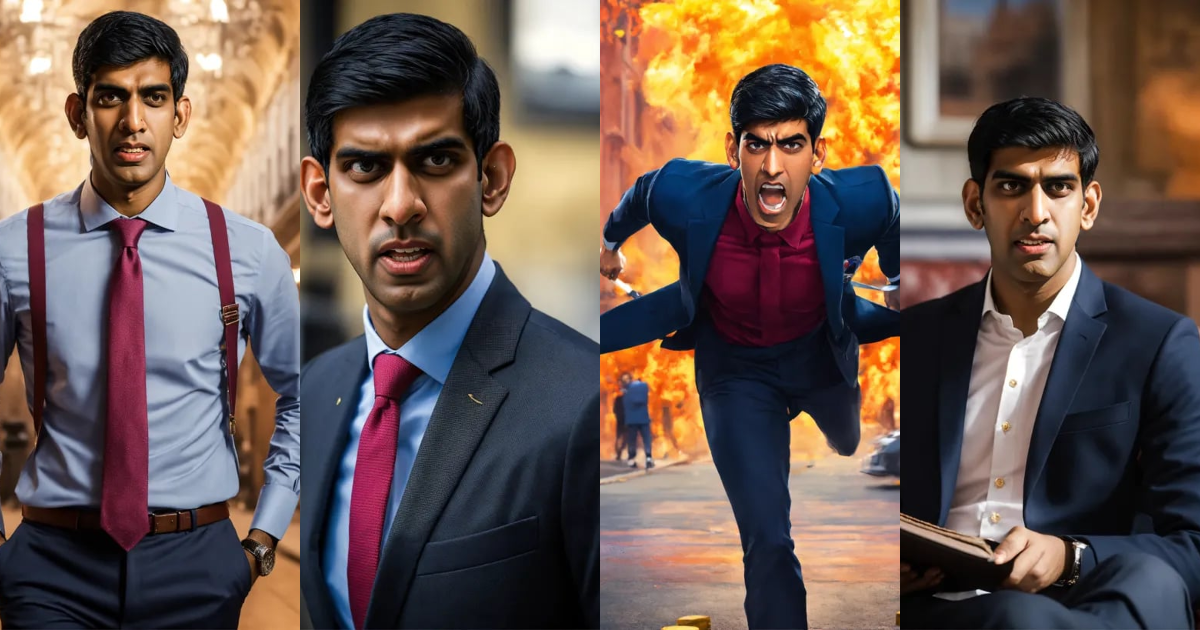 Lexica - Rishi Sunak, MAD, ANGRY
