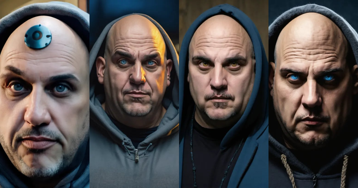 Lexica - UNCLE FESTER JOHN FETTERMAN WEARING A HOODIE OVER HIS HEAD ...