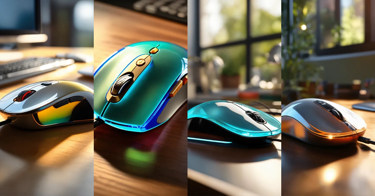 Lexica - A translucent computer mouse, designed by Charles Eames. mid ...