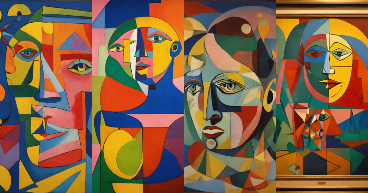 Lexica - The most psychedelic by picasso