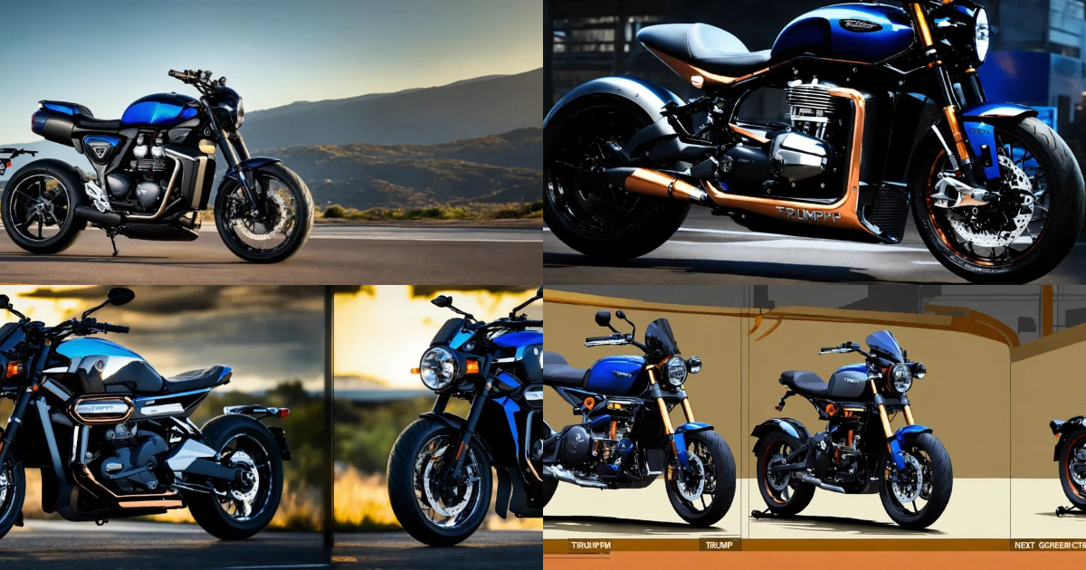 Lexica - Next generation Triumph Rocker 3 GT motorcycle, highly ...