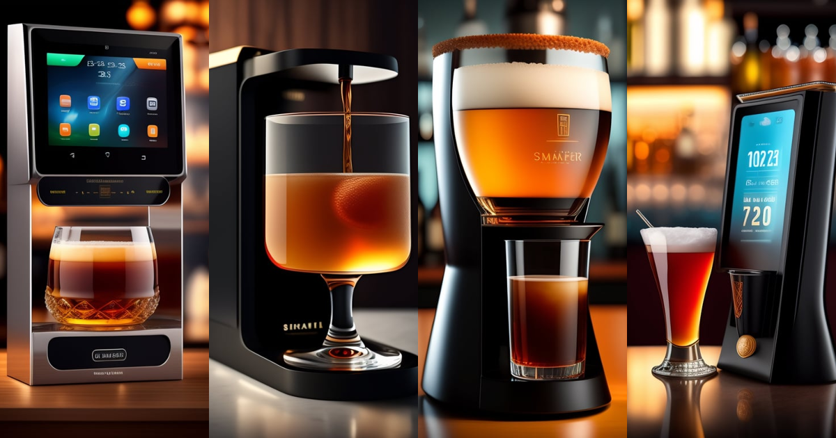 Lexica - A smart bartender design with a 7” inch touch display that ...