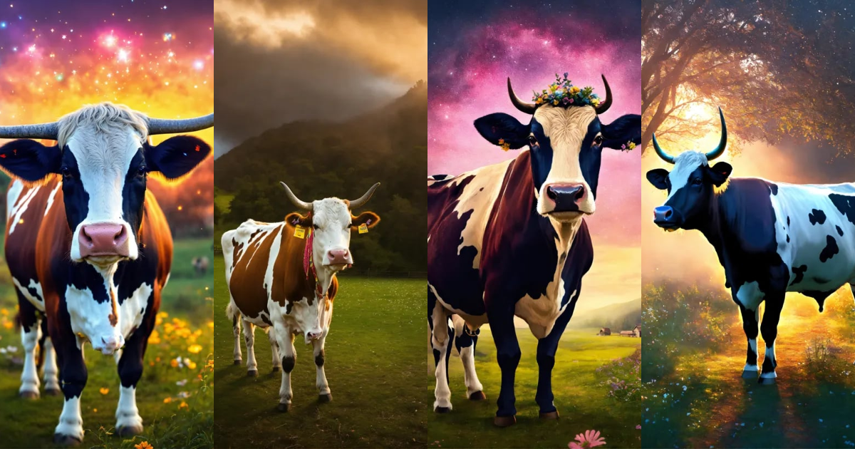 Lexica - A magical cow