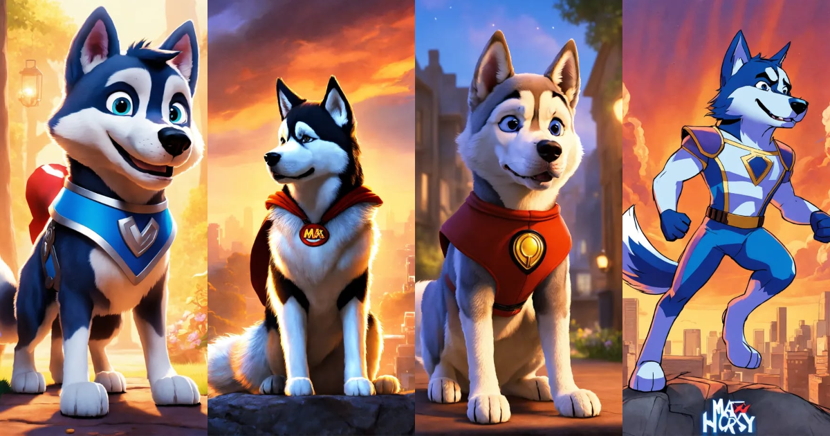 Lexica - Certainly! Here's an updated description for Max (the Husky ...