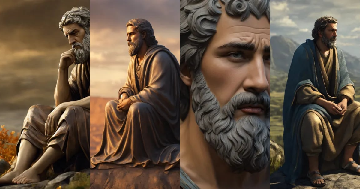 Lexica - A stoic figure, sad in need of attention, realistic, well done ...