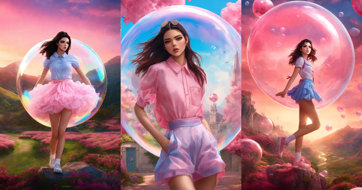 Lexica - Half Kendall Jenner, Half Odeya Rush, as a beautiful ...