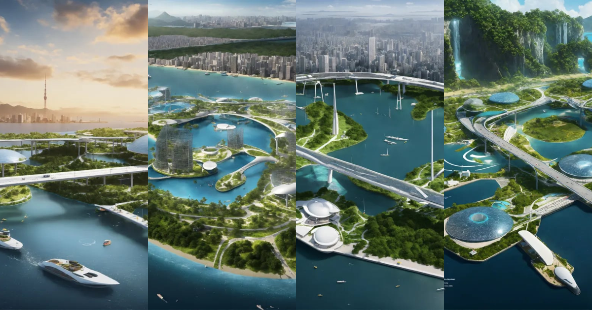 Lexica - Imagine a vision of future Tokyo in 2050 with networks of ...