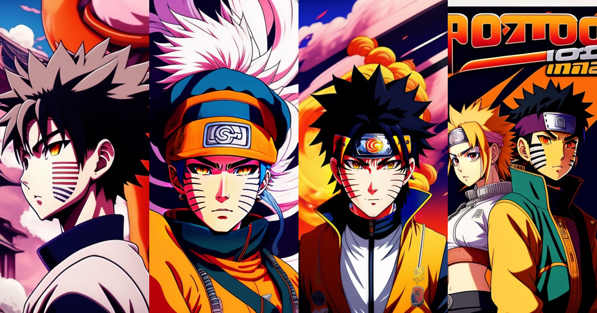 Lexica - Naruto in the style of 90's vintage anime, surrealism, akira ...