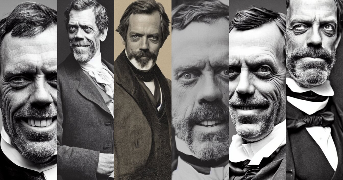 Lexica - Hugh laurie as a victorian politician, smiling, male ...