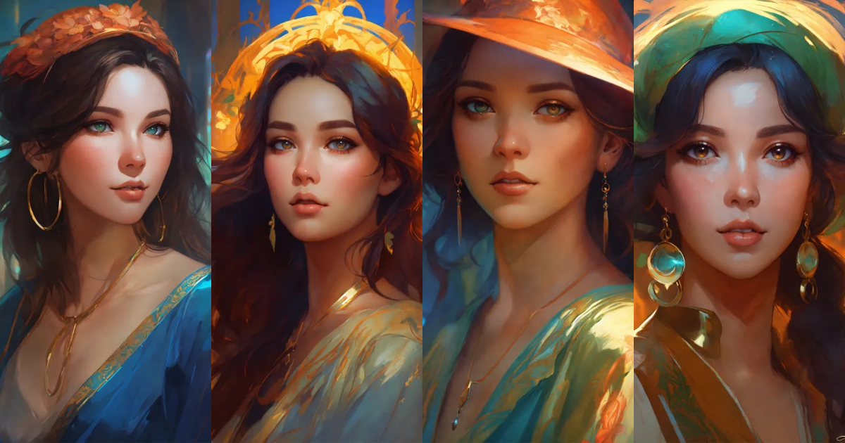 Lexica - Portrait lady miss woman focus attractive eye enchanted ...