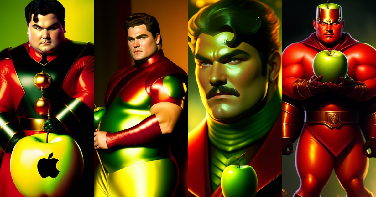 Lexica - The supervillain was a short, rotund figure with a round face ...