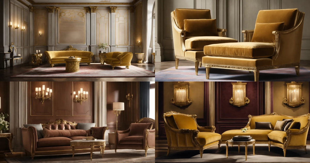 Lexica - Design a luxurious neo-classical chair that exudes timeless ...