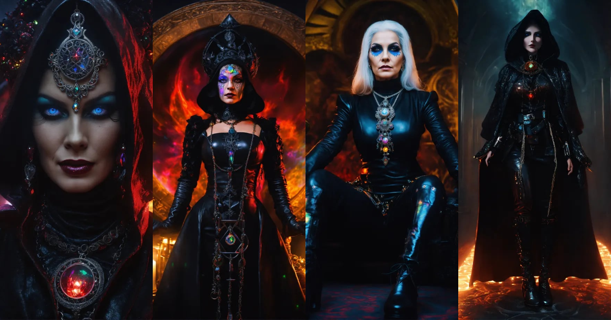 Lexica - Hypnotic powerful bewitching stunning captivating grandmother ...