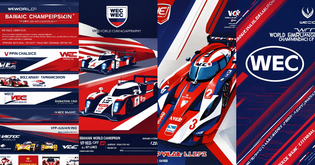Lexica - WEC World endurance championship card VIP ID pass, red white ...