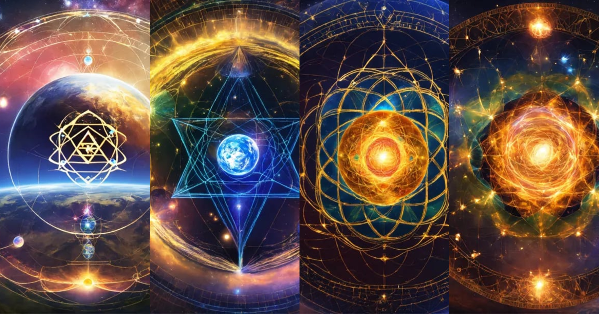 Lexica - THE GALACTIC CREATION OF EARTH, sacred geometry