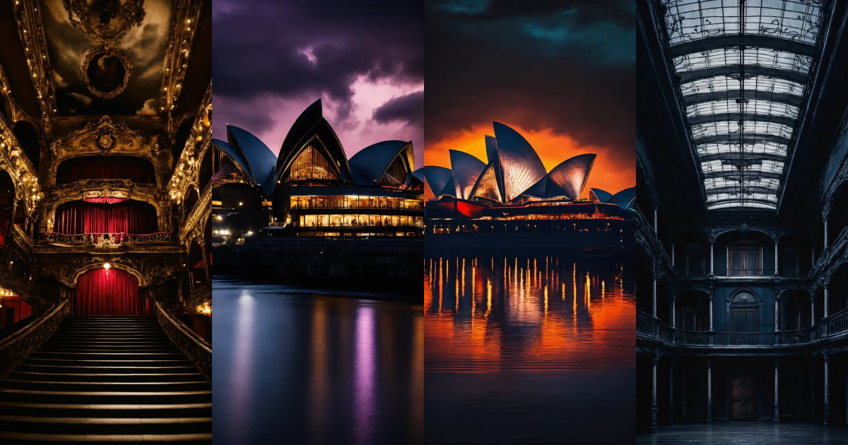 Lexica - Dark scary opera house