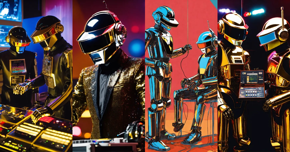 Lexica - Daft Punk Robot playing electronic