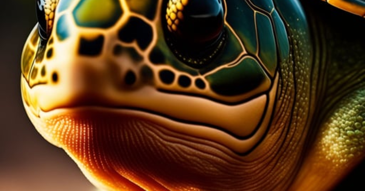 Lexica - Portrait of a turtle Pixar style