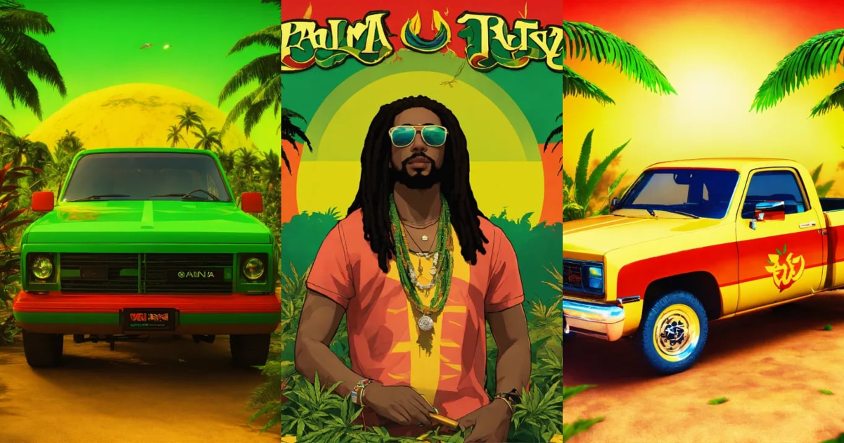 Lexica - Album artwork, 3d, full hd, 4d, ganja, weed, reggae, pick up ...