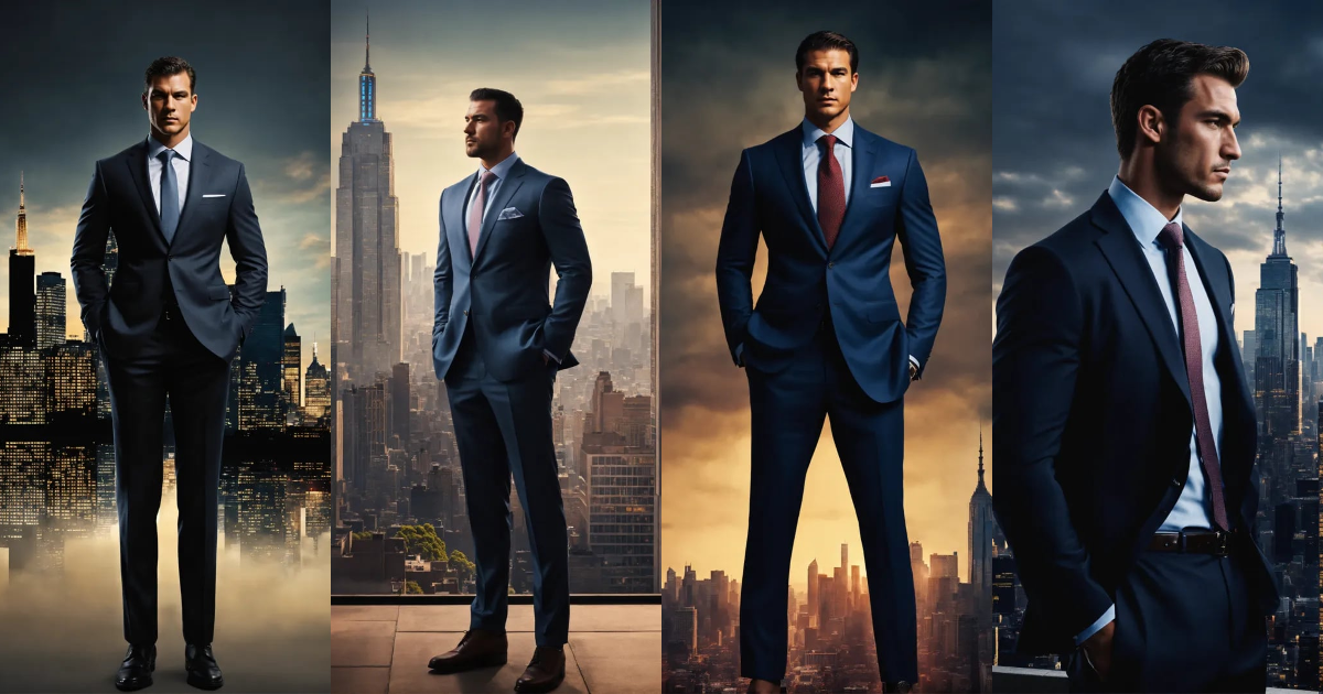 Lexica - Design a compelling image, tall and strong man, side profile ...