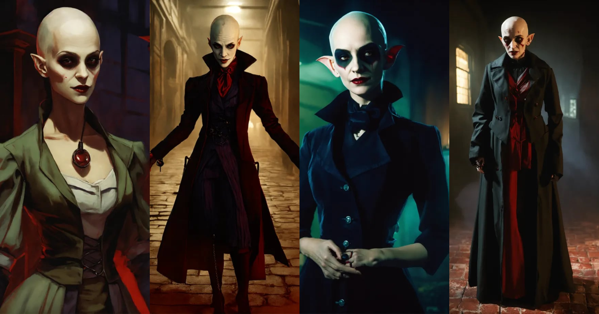 Lexica - A female deformed nosferatu doctor from Vampire The Masquerade