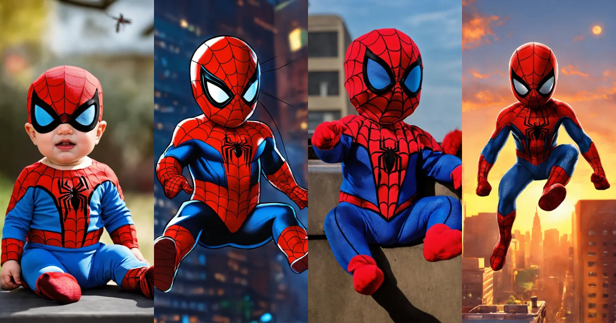 Lexica - Spider-Man baby