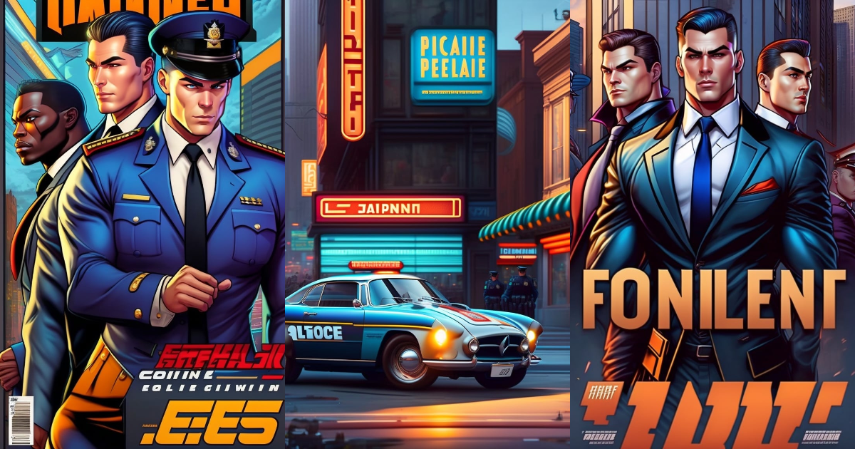 Lexica - A poster in the style of a modern comic book could feature two ...