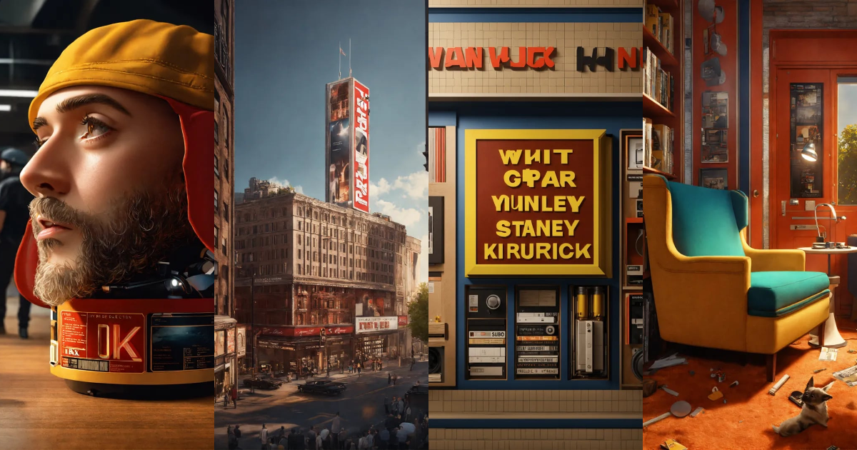 Lexica - Graphic designers, typography, inspired by Stanley Kubrick ...