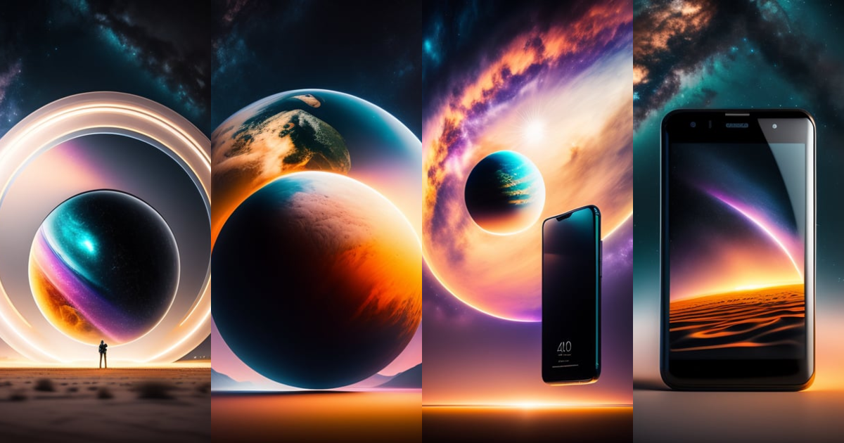 Lexica - An award - winning advertisement photo of a mobile phone in ...