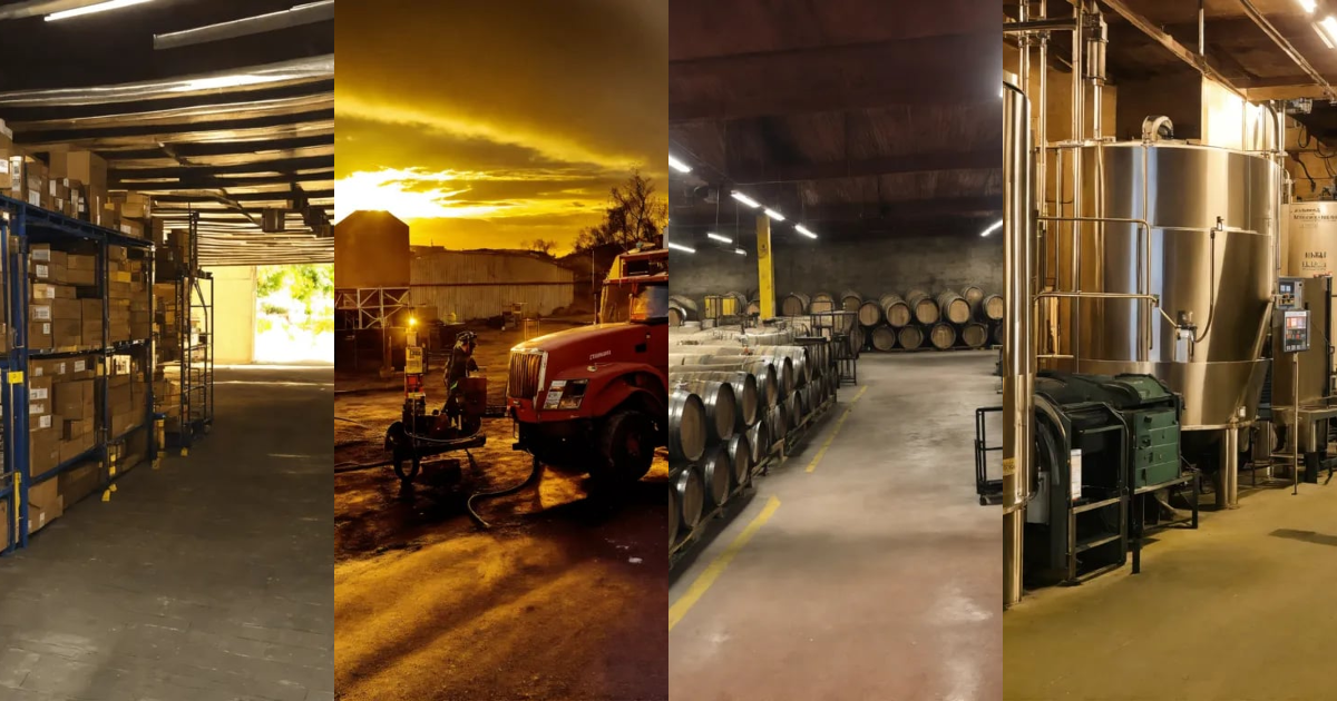 Lexica - Operarios de fábrica trabajando en bodegas de almacenes.