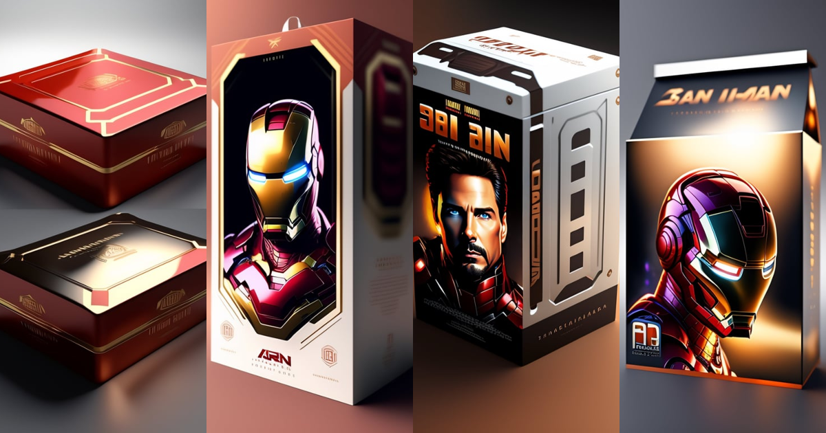 Lexica - Box packaging design, on white background, behance, trending ...