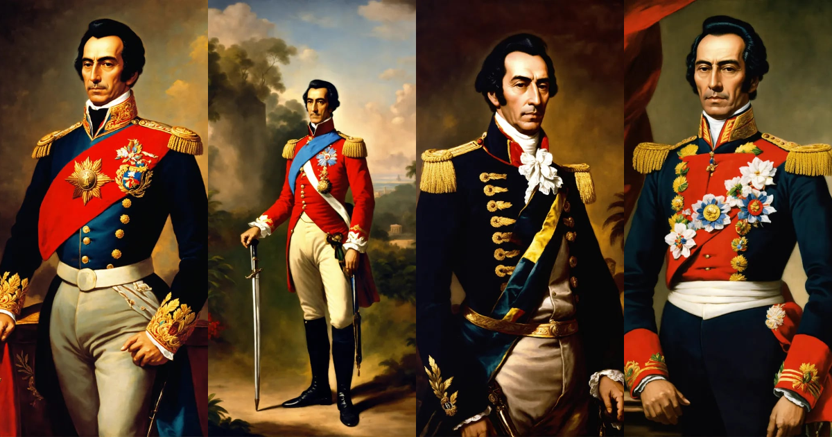Lexica - Simon Bolivar, leader of the Latin American independence movement