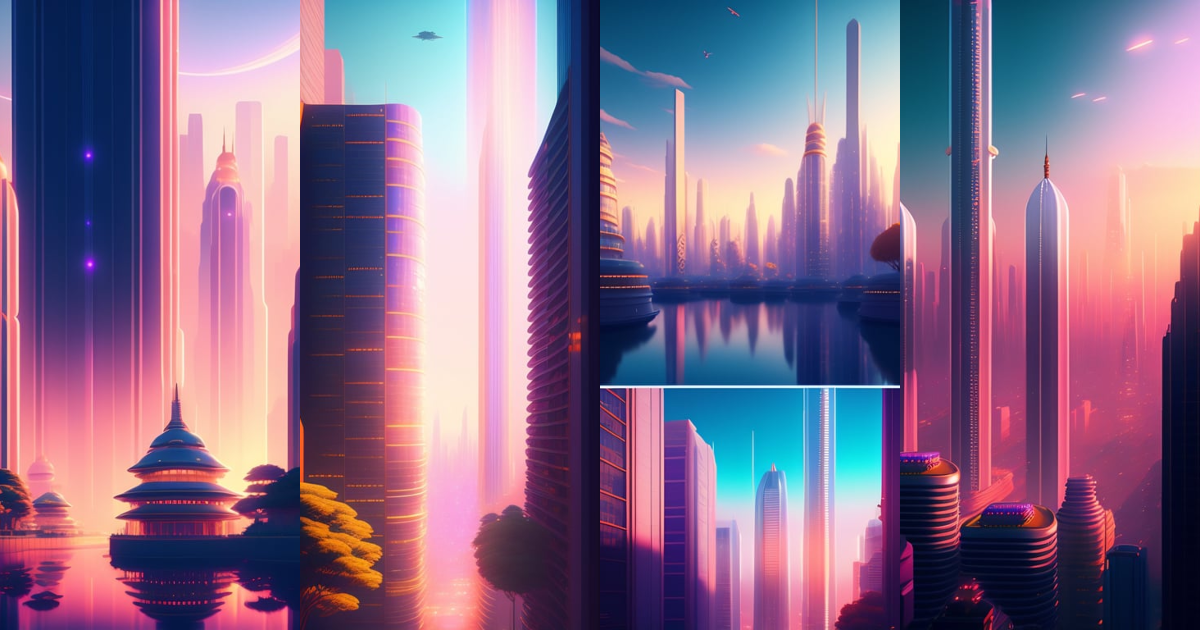 Lexica - Studio ghibli, city skyline, intricate artwork by tooth wu and ...