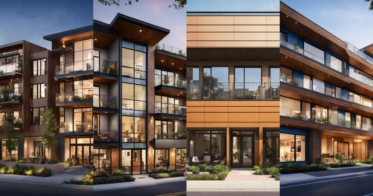 Lexica - This sleek and modern 10-story building in a vibrant ...