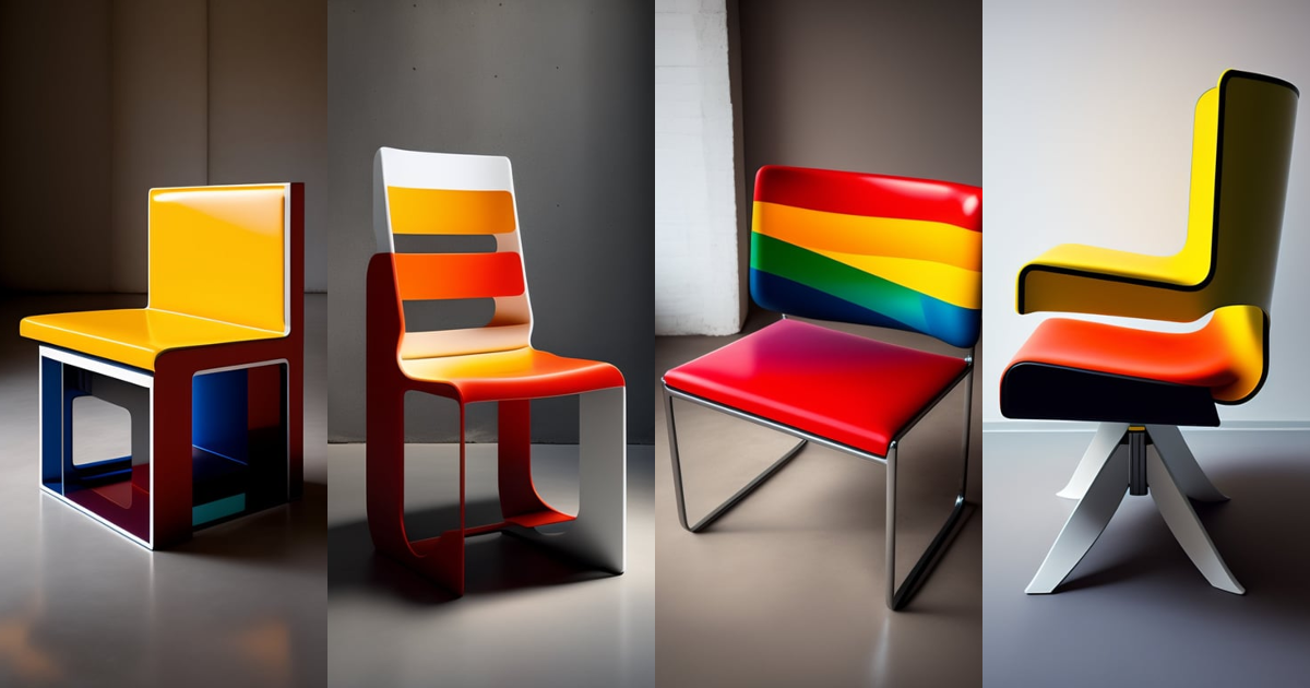 Lexica - Defect chair by gerrit rietveld