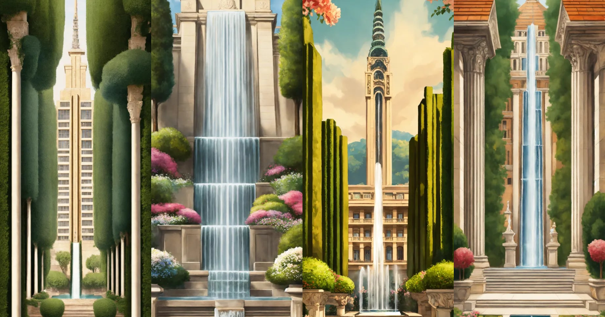 Lexica - Water falls, The geneva water fountain jet d’eau, cypress ...