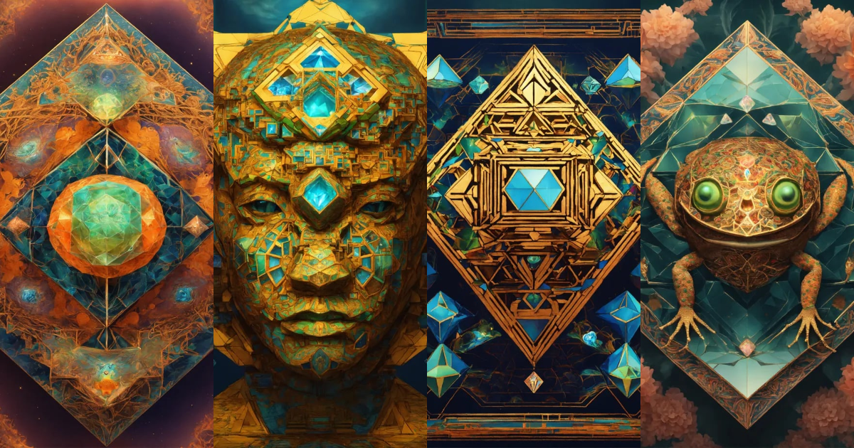 Lexica - Diamond Toad That is Taoist monk tesseract body fractal three ...