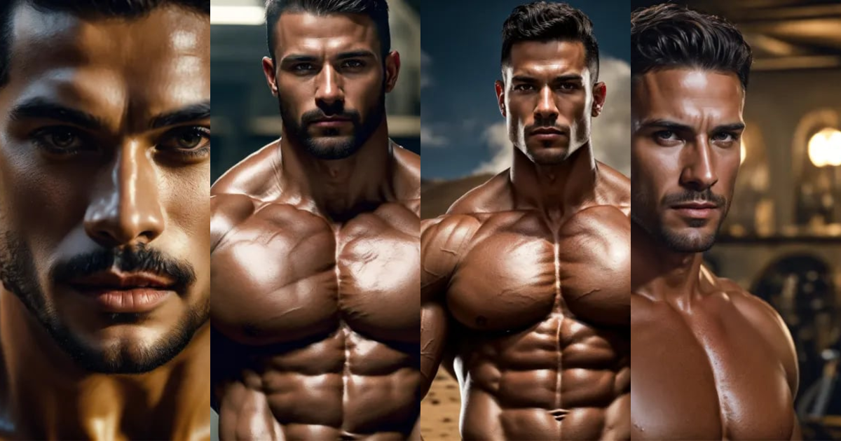 Lexica - Portrait of a stunningly beautiful commando,,mister olympia ...