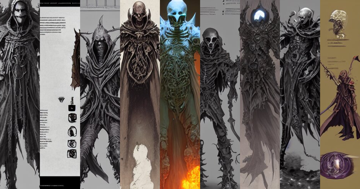 Lexica - Vecna the arch lich design, character sheet, Moebius, Greg ...