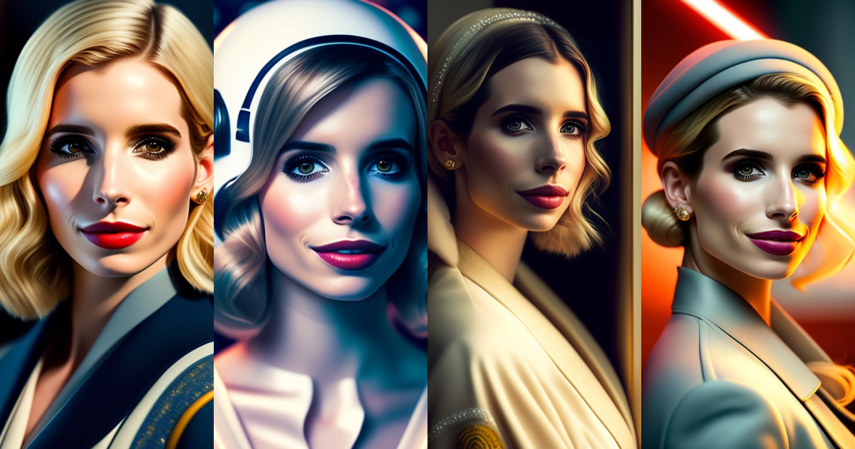 Lexica - Portrait of emma roberts in star wars directed by wes anderson