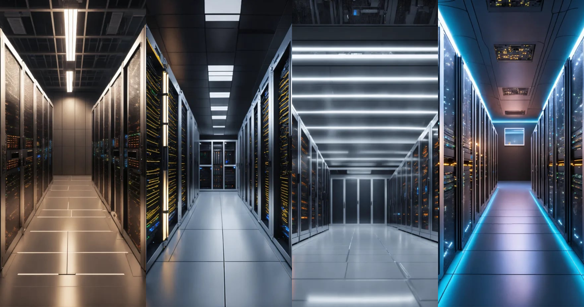 Lexica - Photo realistic, immaculate server room with 8K
