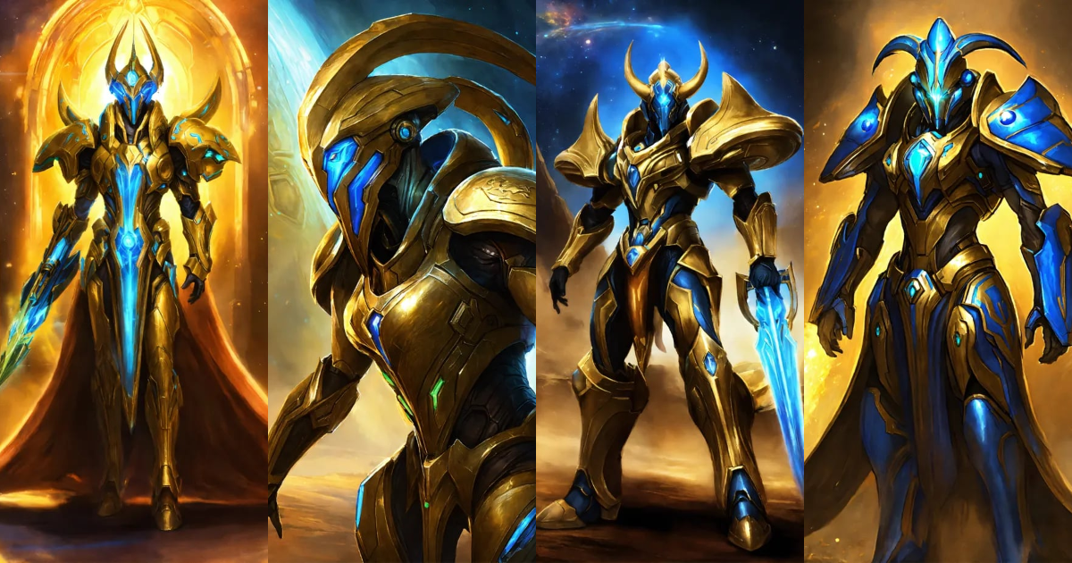 Lexica - Protoss adept, starcraft protoss art