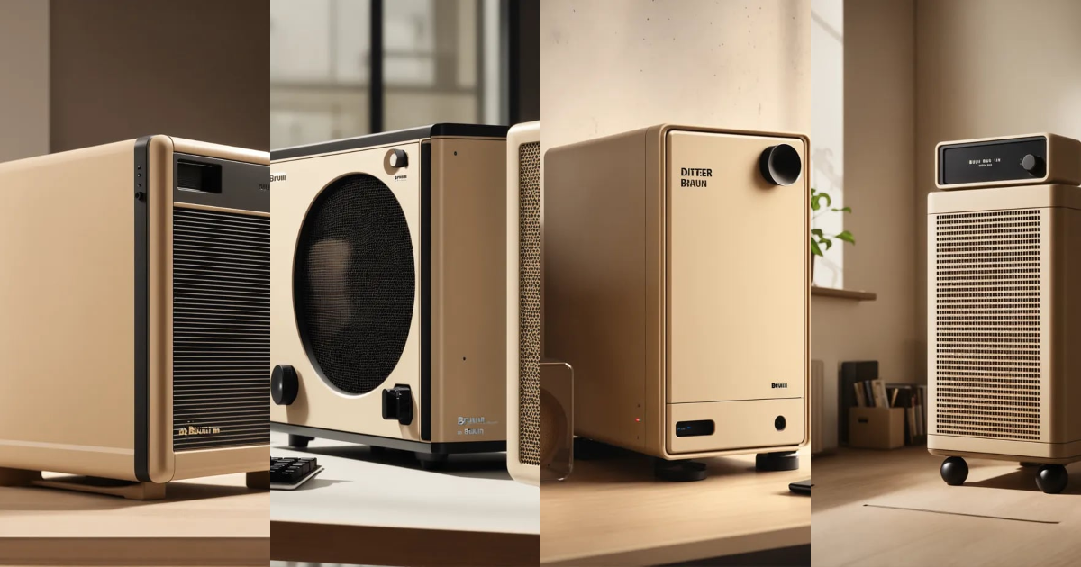 Lexica - A stunning beige PC case designed by Dieter Rams, BRAUN ...