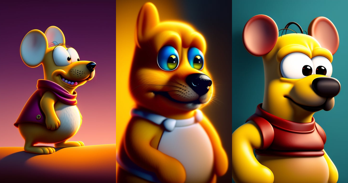 Lexica - Homer simpson mouse