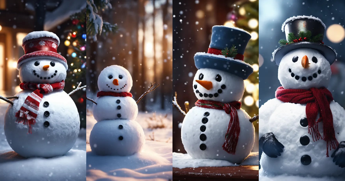 Lexica - Shy snowman. Hyperrealistic, high definition, high contrast ...