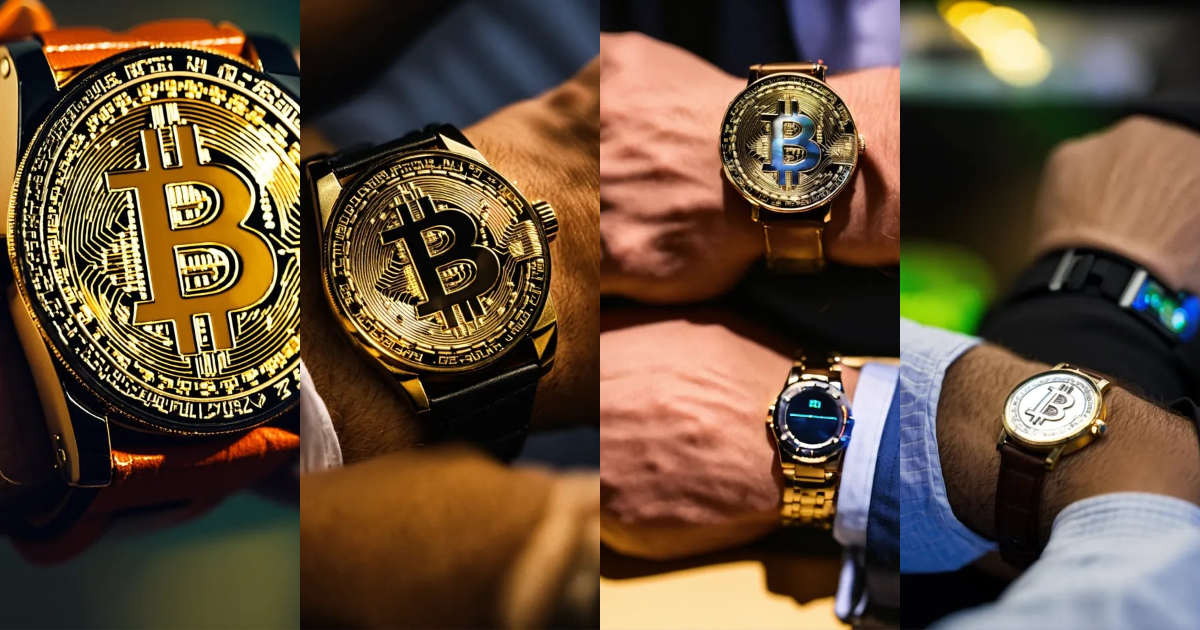Lexica - A bitcoin watch on Larry Fink's wrist