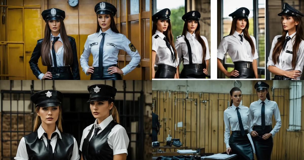 Lexica - Two stunning european mistress women fashion models looking ...