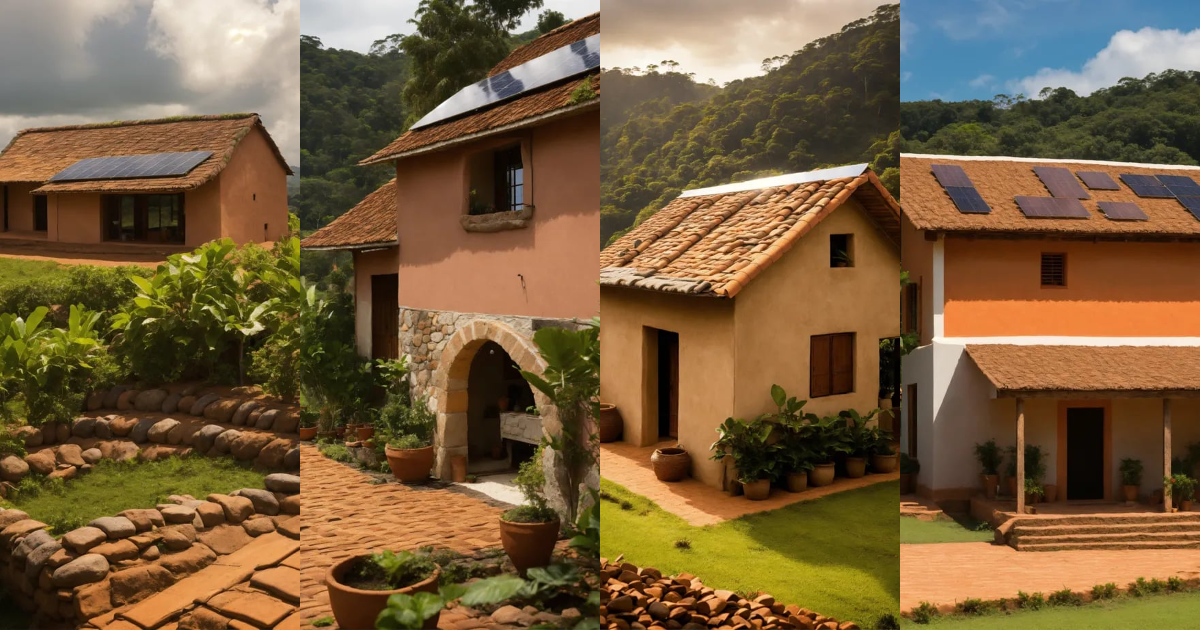 Lexica - Brazilian farm house stone and clay sustainable traditional ...