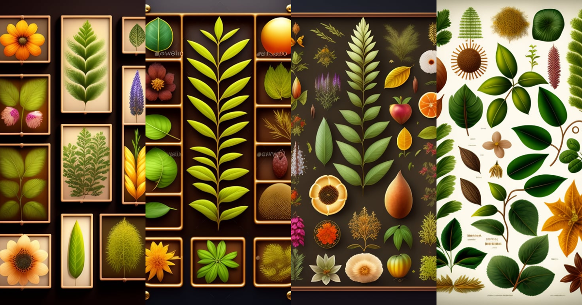 Lexica - Herbarium, Botanical, icons