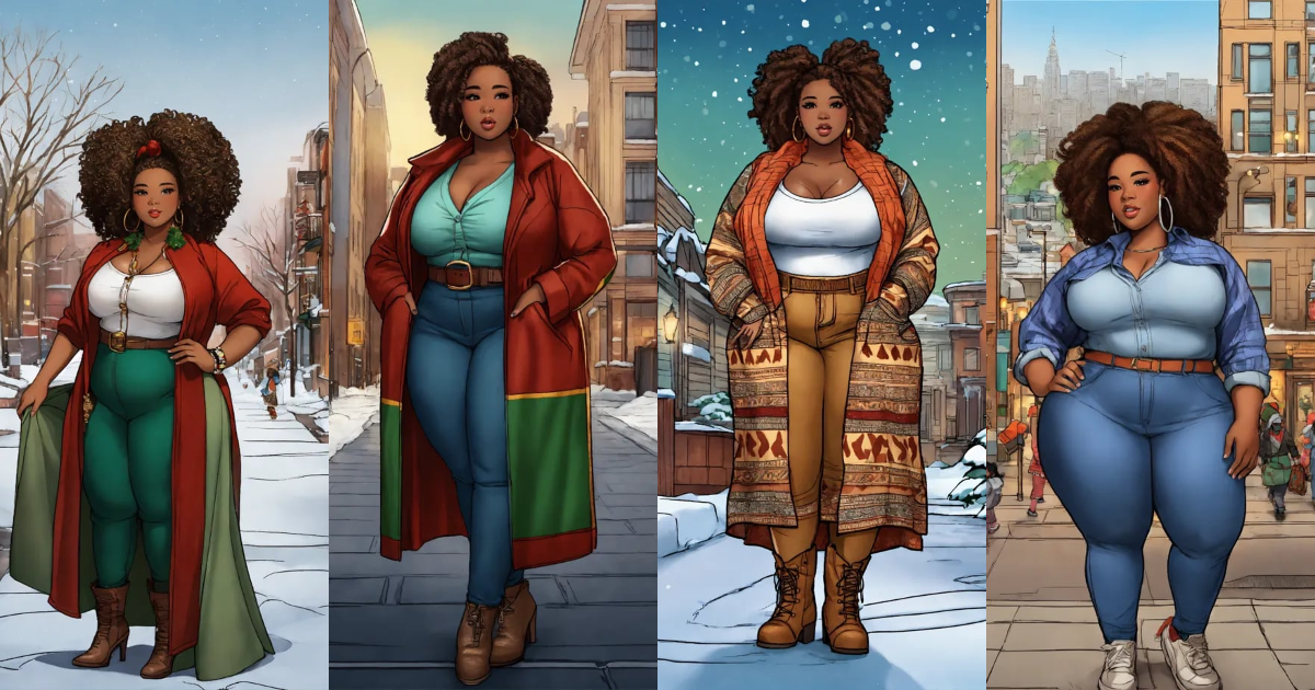 Lexica - African American west African features fully clothed well ...